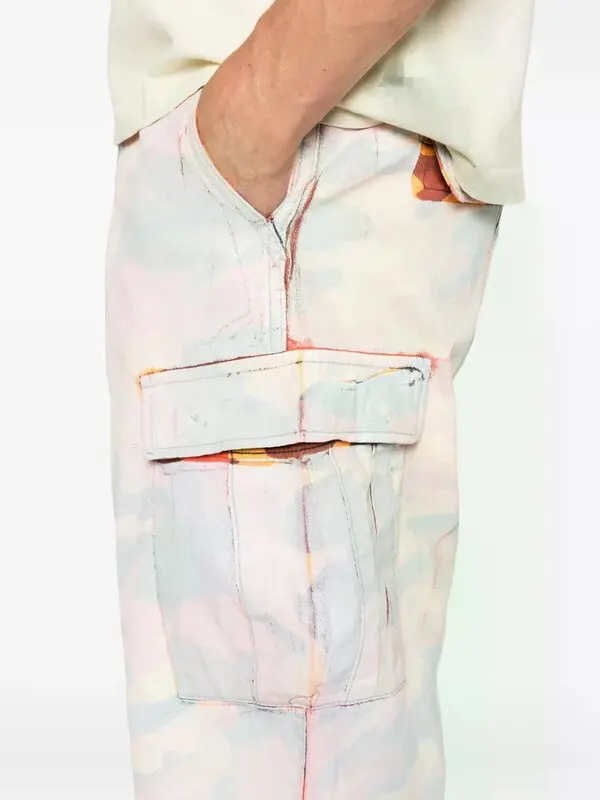 GALLERY DEPT. Camouflage Cargo Shorts