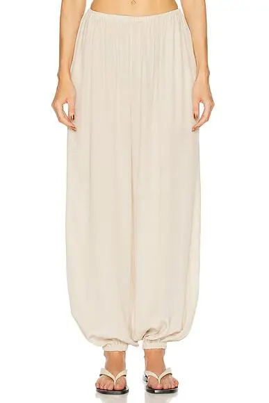 EAVES X Jasmine Tookes Kai Balloon Pant - Stone