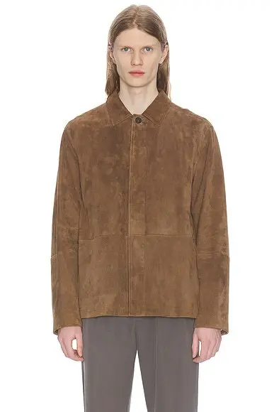 THE ROW Ulrich Suede Jacket
