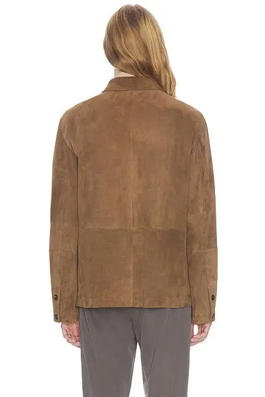 THE ROW Ulrich Suede Jacket