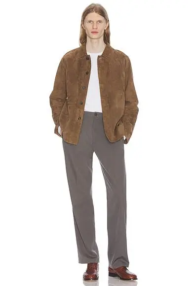 THE ROW Ulrich Suede Jacket