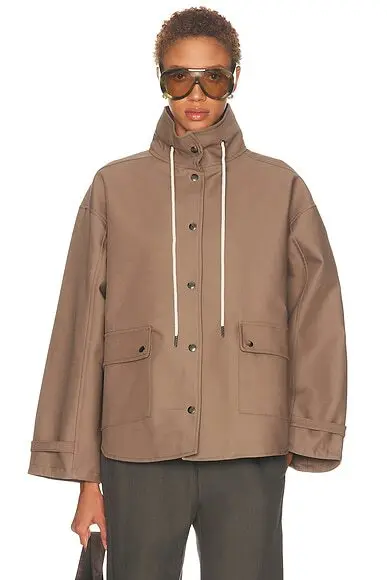 EAVES X Jasmine Tookes Cara Jacket - Walnut