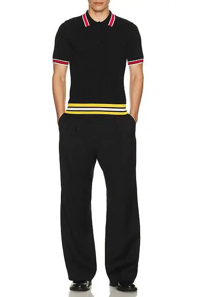 ENTIRE STUDIOS Ribbed Polo