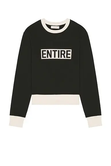 ENTIRE STUDIOS Contro Crew Sweatshirt - Skunk