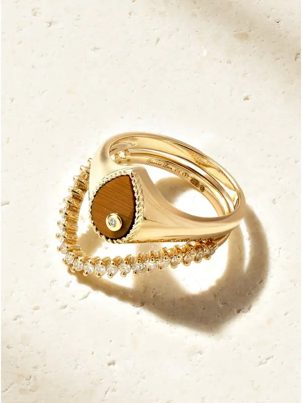 Yvonne Léon Baby Chevaliere Ring - Gold