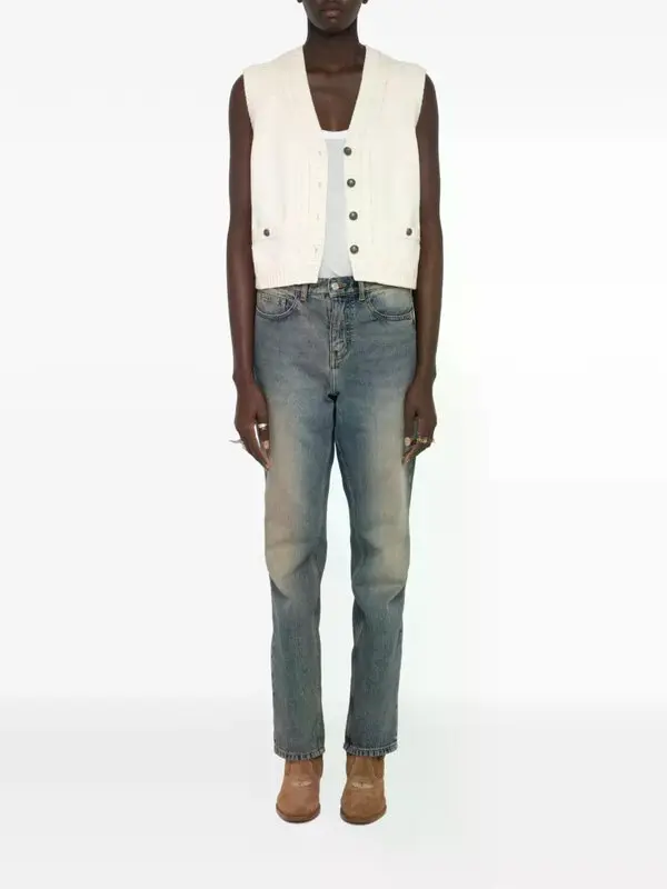 Zadig&Voltaire Cable-knit Vest - Neutrals
