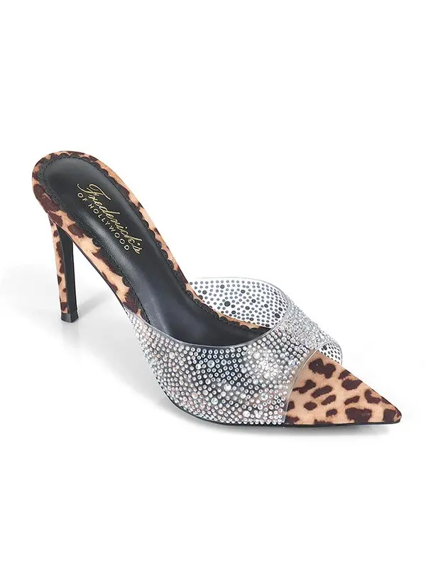 Frederick's Of Hollywood Nora Mule - Leopard