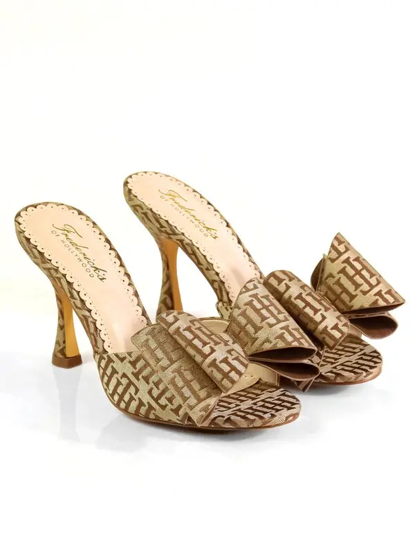 Frederick's Of Hollywood Nana Open-toe Mule