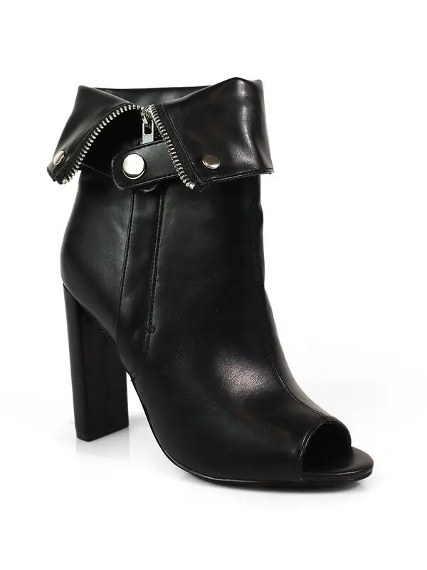Frederick's Of Hollywood Yani Rhinestone Ankle Boots