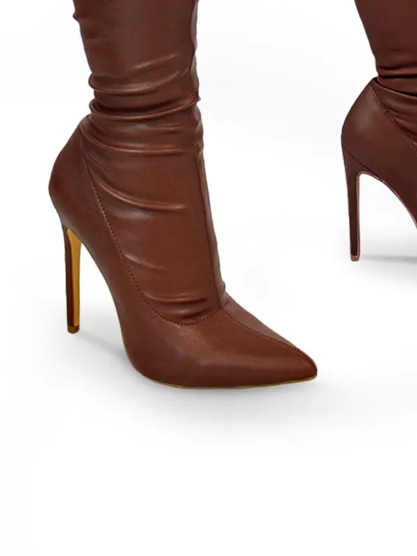 Frederick's Of Hollywood Heidi Stretch Over-the-knee Boots