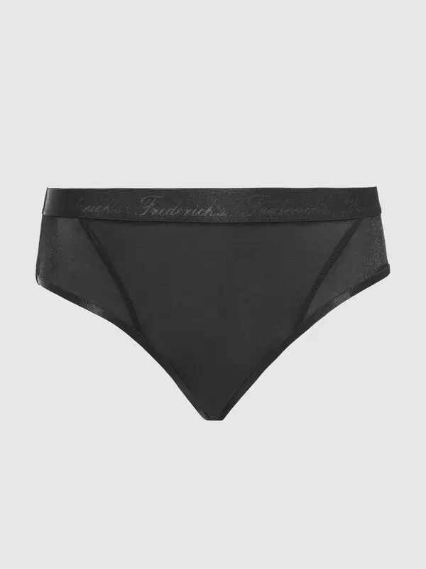 Frederick's Of Hollywood Pia Mesh Hipster - Black