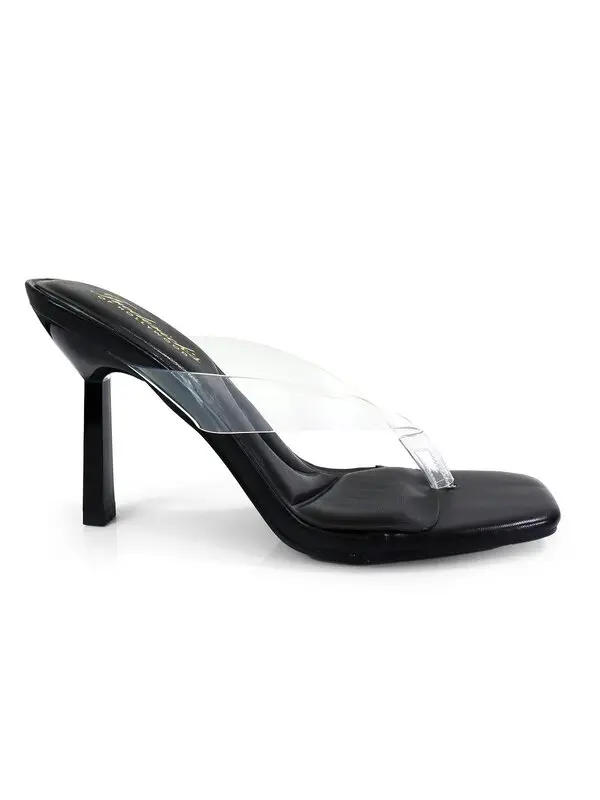 Frederick's Of Hollywood Annabelle Thong Sandal - Black