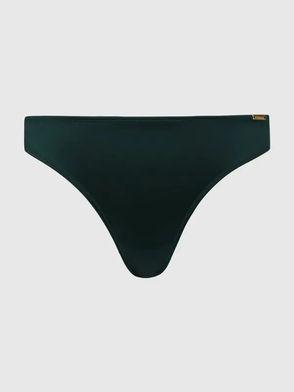 Frederick's Of Hollywood Lexi Liquid Satin Hipster - Emerald