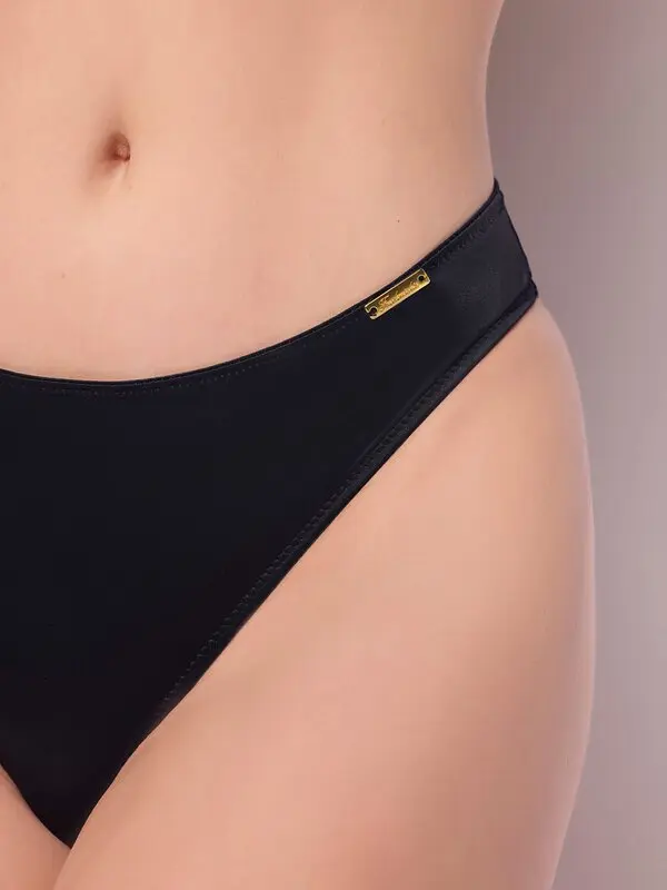Frederick's Of Hollywood Lexi Liquid Satin Hipster