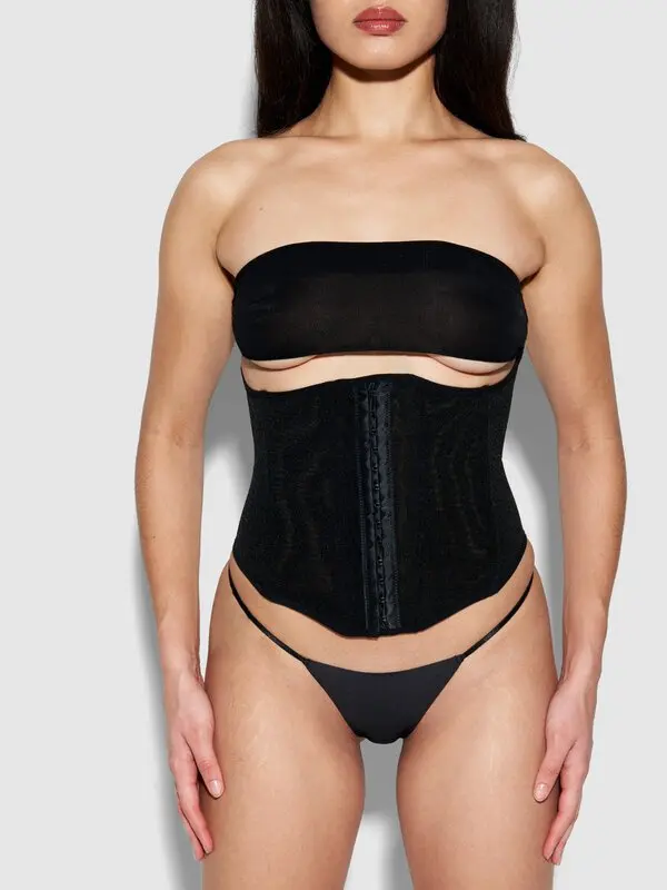 Frederick's Of Hollywood Iman Waist Trainer By - Midnight