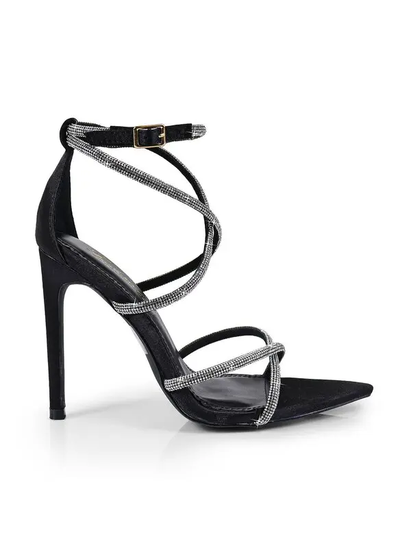 Frederick's Of Hollywood Laurent Rhinestone Heels