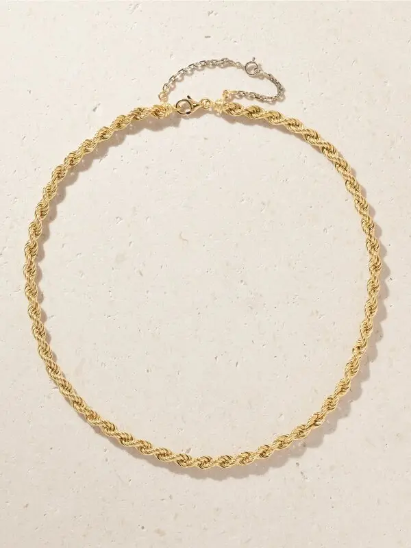 Yvonne Léon 18-karat Chain Necklace - Gold