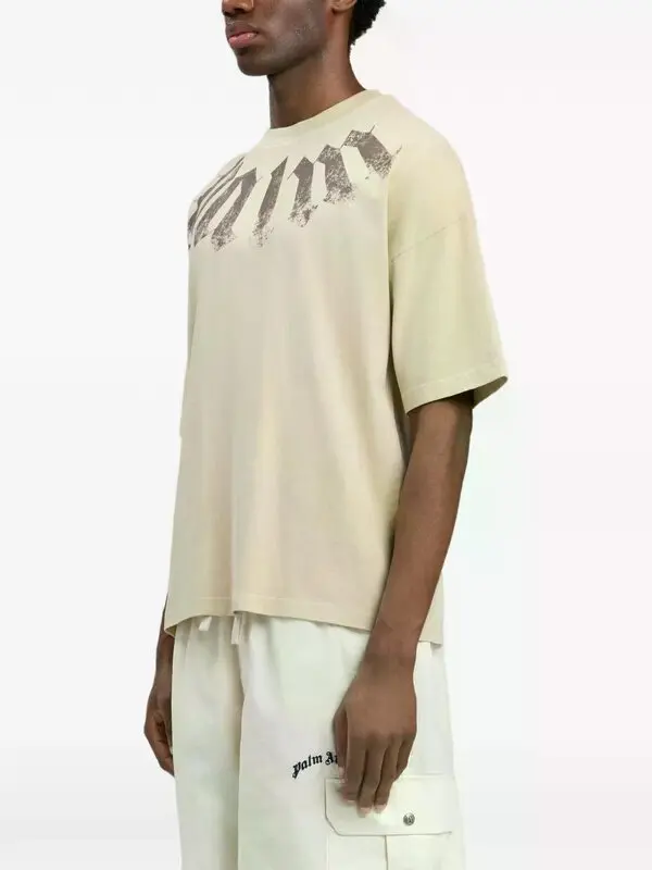 Palm Angels Big Neck Logo T-shirt