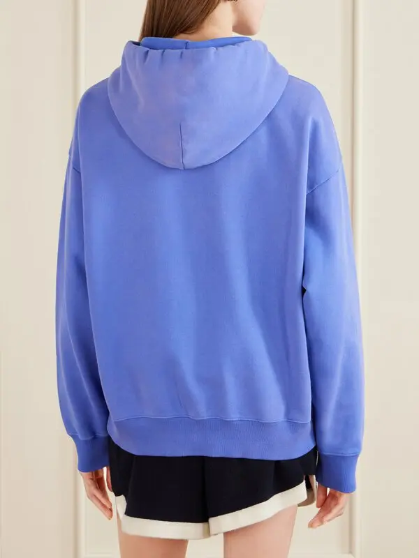 Aimé Leon Dore Appliquéd Cotton-jersey Hoodie