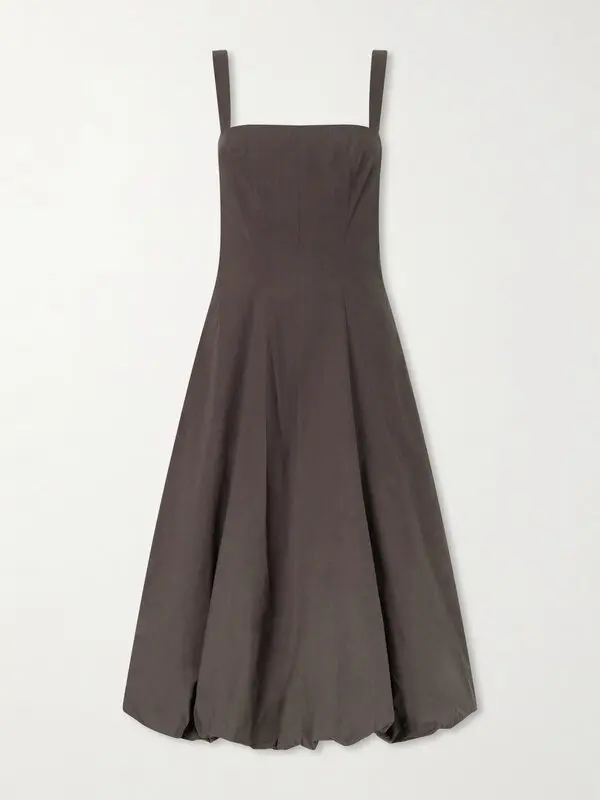 Proenza Schouler White Label Ella Cotton-poplin Midi Dress
