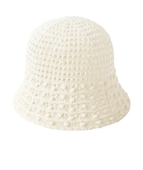 ERES Carats Crocheted Sunhat - Neutrals