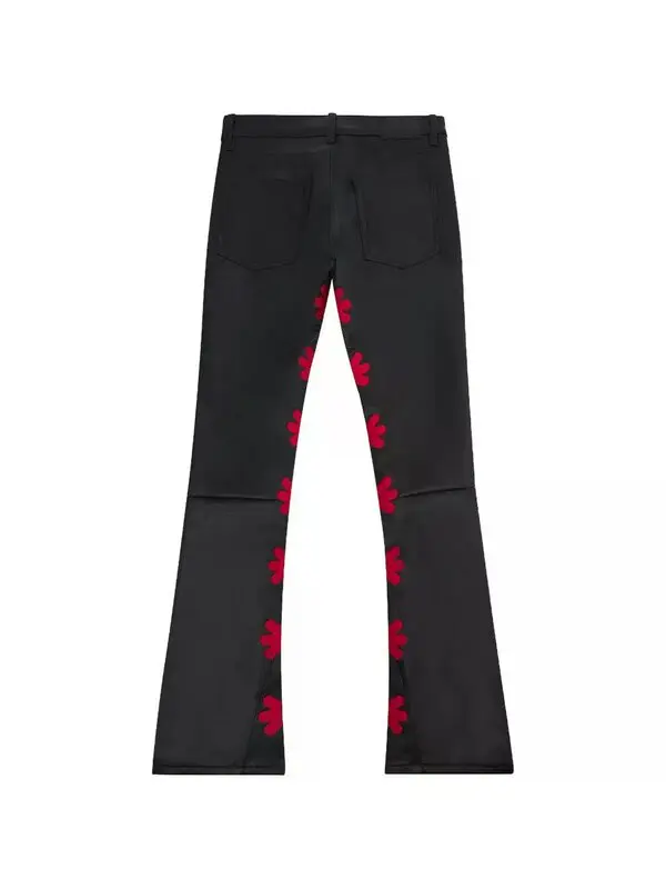 LOSTSHDWS Og Wax Leather Bootcut Trousers