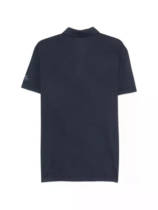 ECOALF Button Polo Shirt - Blue