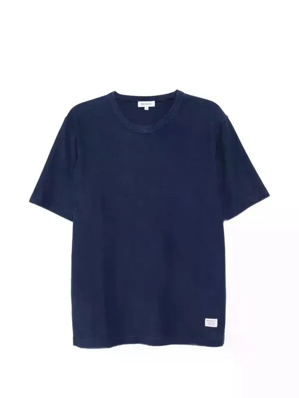 Norse Projects Ribbed Trim T-shirt - Blue