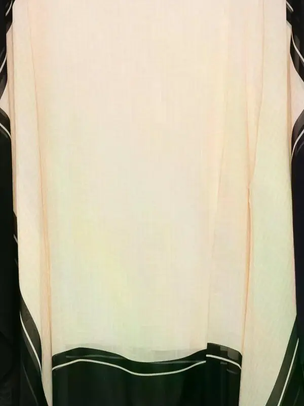 Balmain Patterned Beach Cover-up