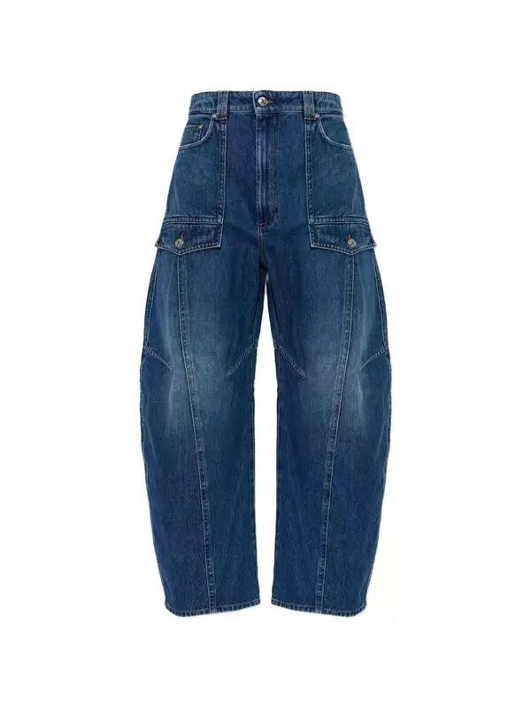 Sportmax Violino Wide-leg Cargo Jeans