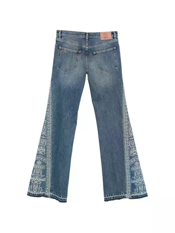 Ba&sh Vivy Embroidered Jeans