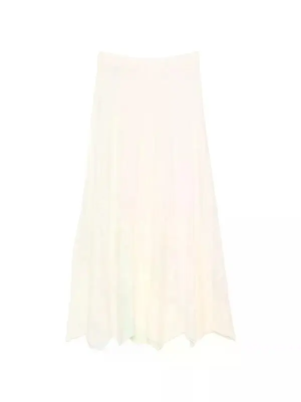 Ba&sh Serta Openwork Midi Skirt