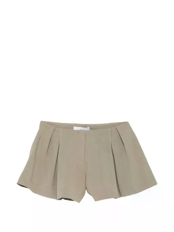 IRO PARIS Souty Pleated Shorts - Neutrals
