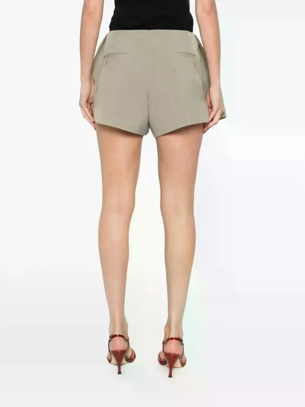 IRO PARIS Souty Pleated Shorts - Neutrals
