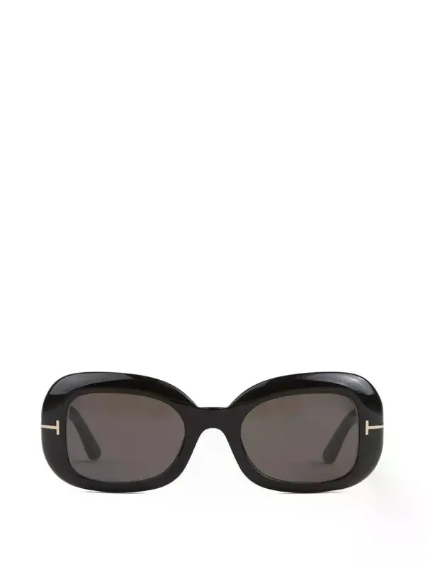 TOM FORD Rectangle-frame Sunglasses - Black