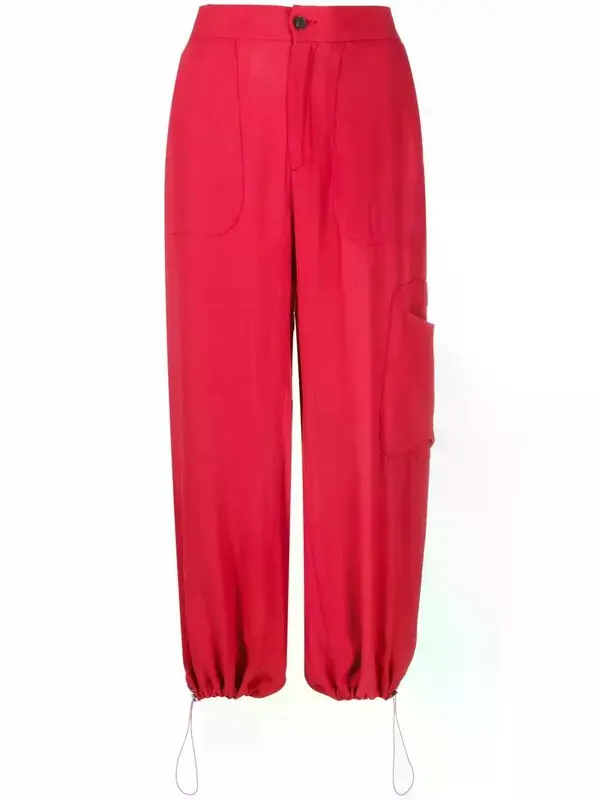 Fabiana Filippi Elasticated Cropped Trousers