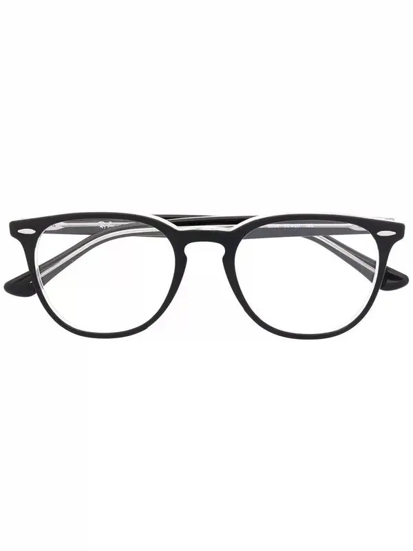 Ray-ban Square-frame Glasses - Black