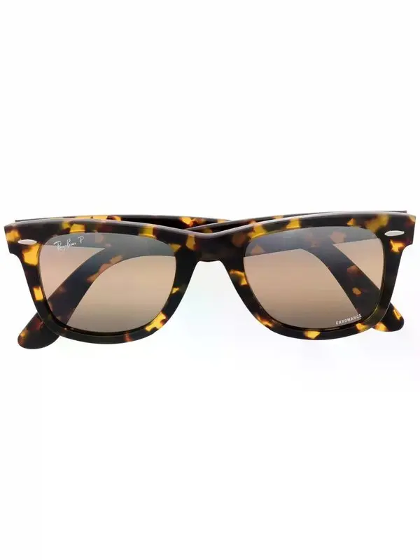 Ray-ban Tortoiseshell Wayfarer Sunglasses - Brown