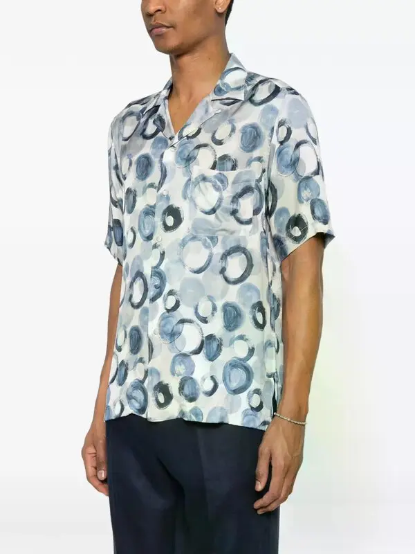 Tagliatore Dot-print Shirt
