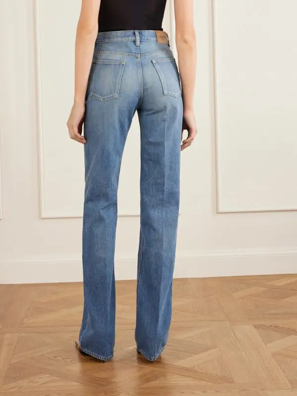 Saint Laurent High-rise Bootcut Jeans
