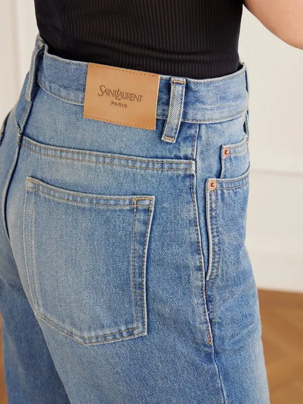 Saint Laurent High-rise Bootcut Jeans
