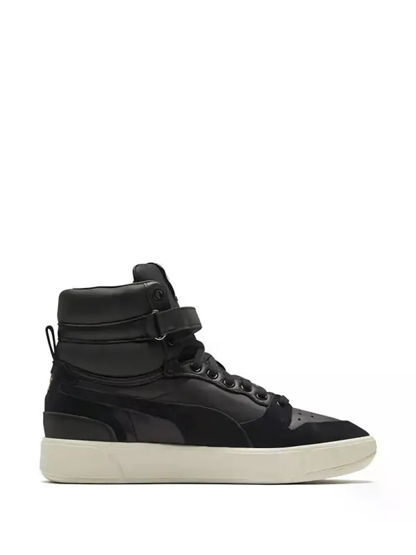 PUMA Logo-print High-top Sneakers