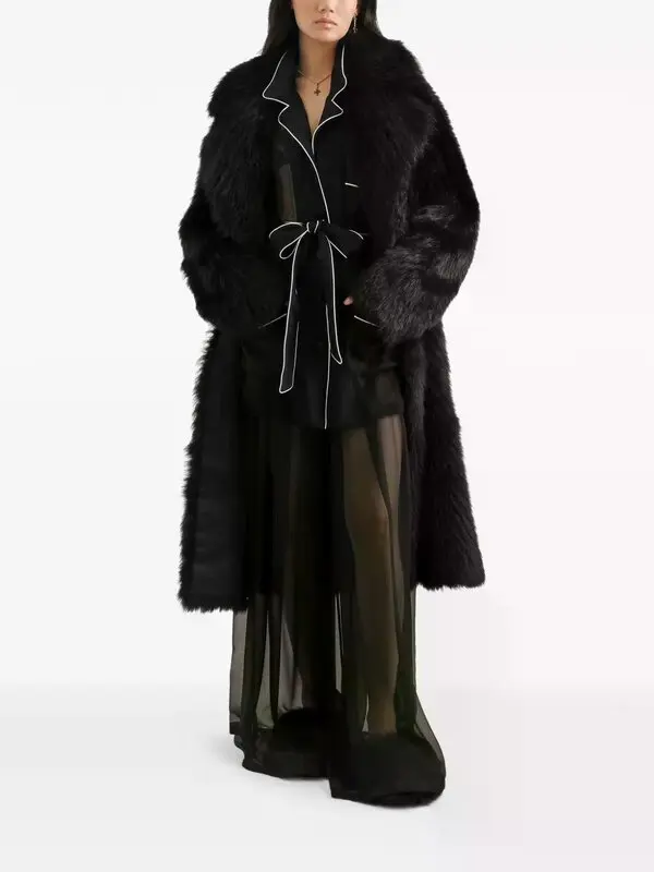 Dolce & Gabbana Button-fastening Belted Jacket