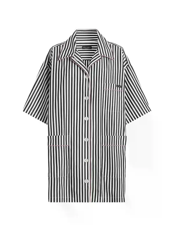 Dolce & Gabbana Striped Poplin Shirt