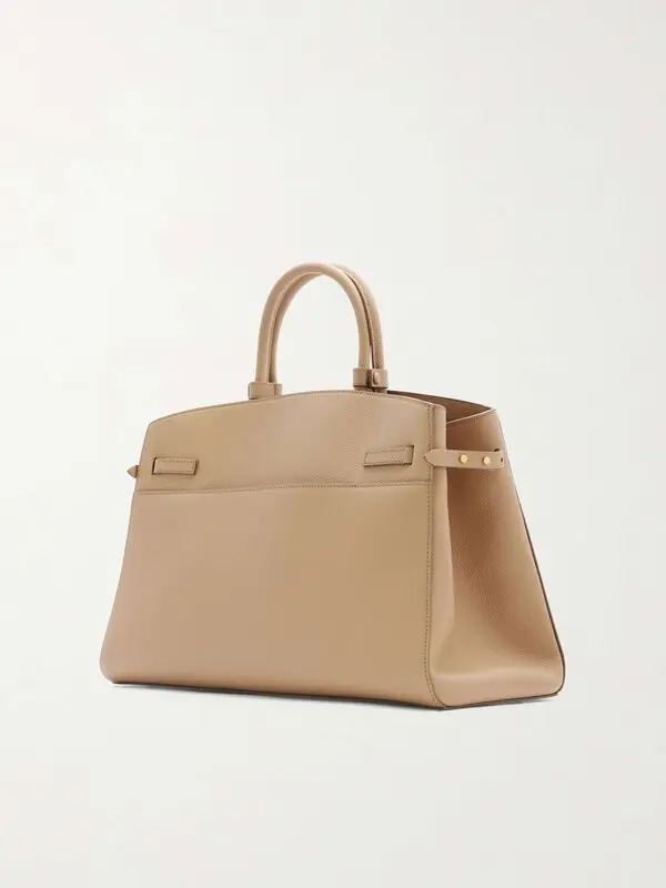 DEMELLIER The Hudson Textured-leather Tote
