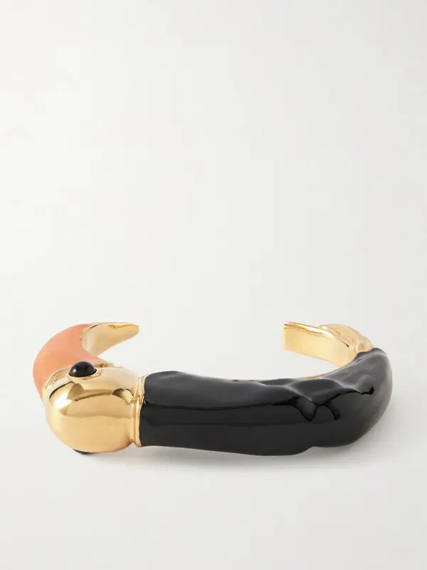 Chloé Tropicus Toucan Cuff - Gold