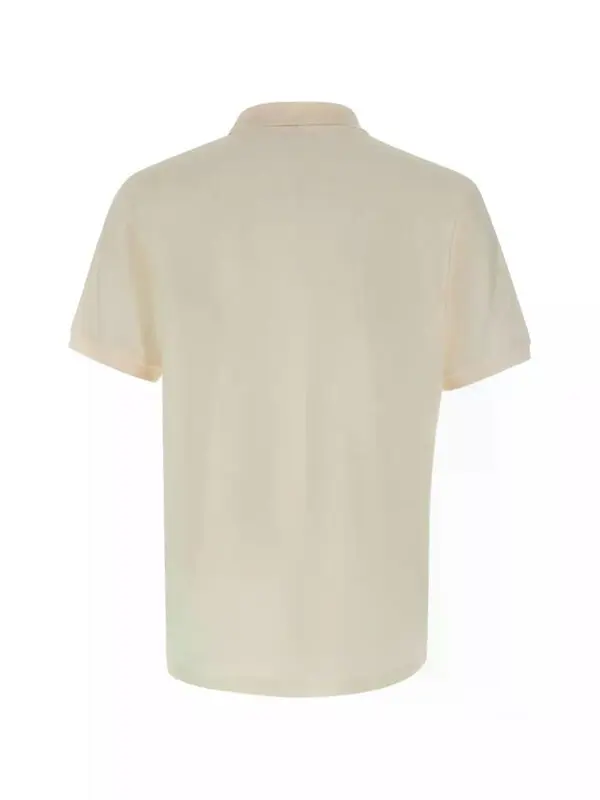 DEKKER Ribbed Trim V-neck Polo Shirt