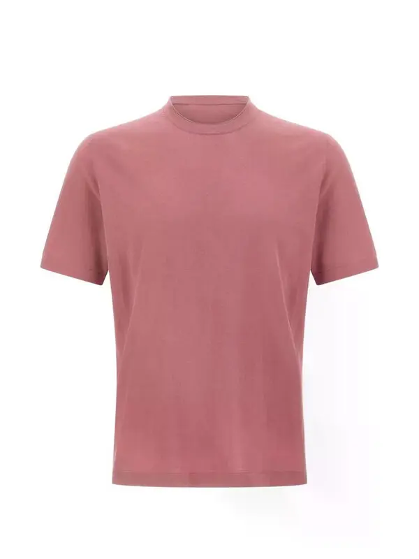 KANGRA Ribbed Crew-neck T-shirt