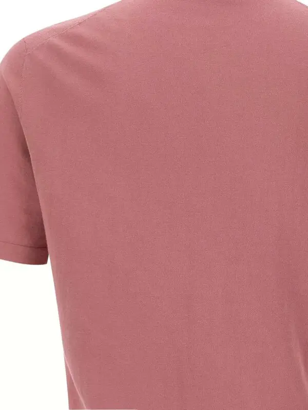 KANGRA Ribbed Crew-neck T-shirt