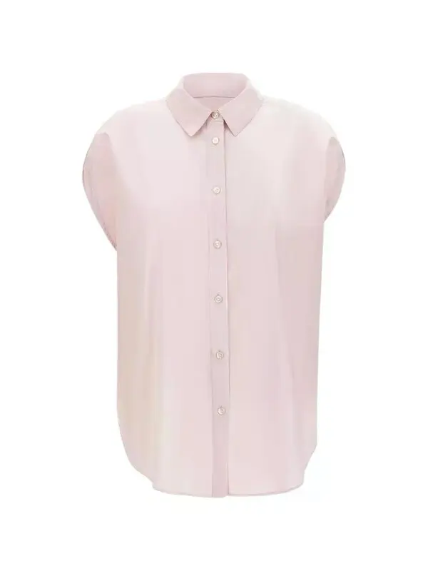 Woolrich Sleeveless Button Shirt - Pink